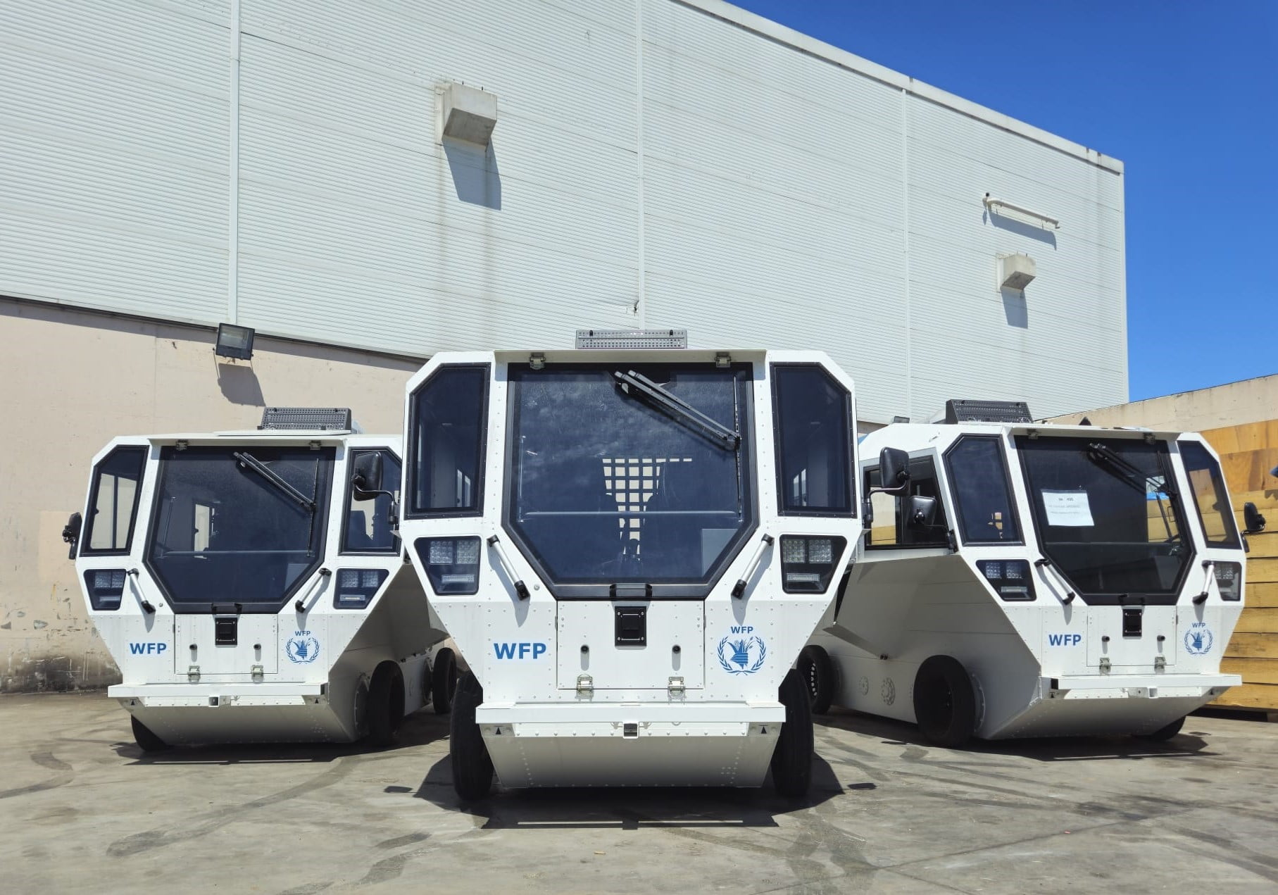 WFP's Innovations in Action: SHERP Vehicles for Humanitarian Aid - Sherp